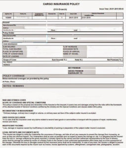 Insurance Documents – Letter of Credit Consultancy Services