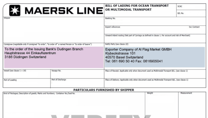 Parties on a Bill of Lading: Shipper, Consignee, Notify Party and ...