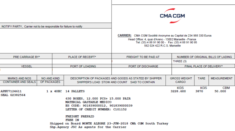 What is a Container Seal Number? Explanations with Examples – Letter of ...